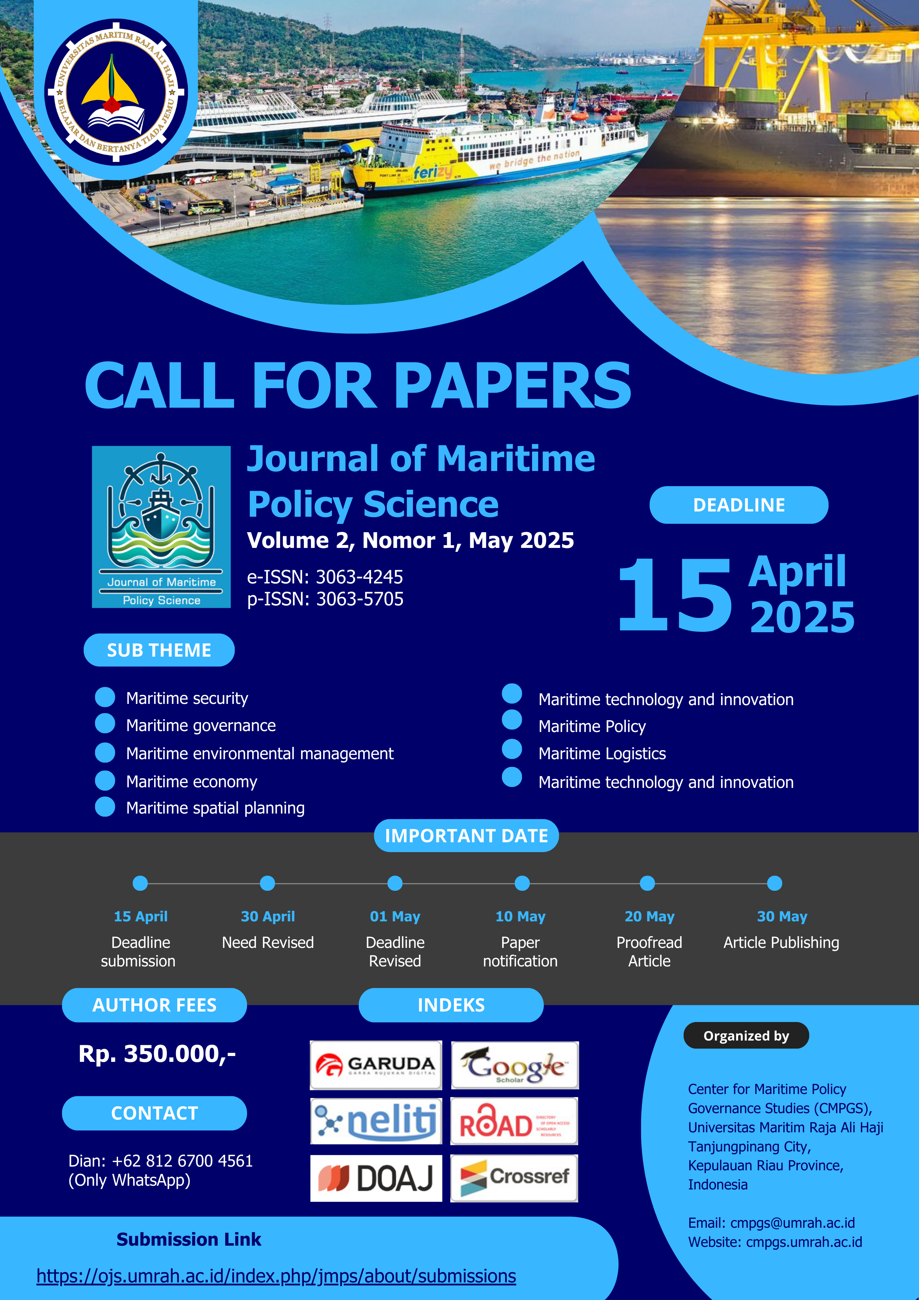 Journal of Maritime Policy Science